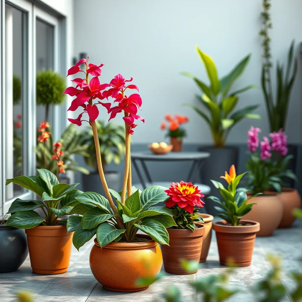Creating a Lush Oasis with Pot Plants on Your Patio