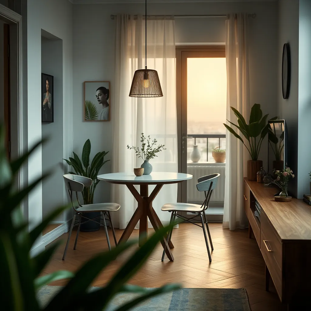 Designing a Functional Dining Room in a Small Apartment