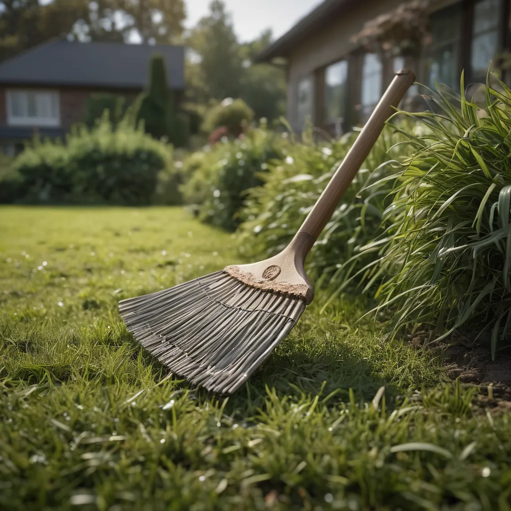 Mastering Lawn Care: Dethatching with a Rake