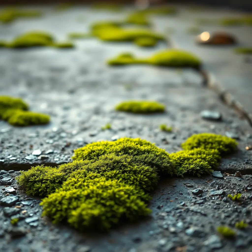 Effective Strategies for Cleaning Moss from Cement