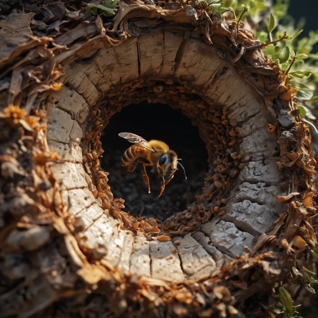 The Importance of Bee Holes in Nature and Design