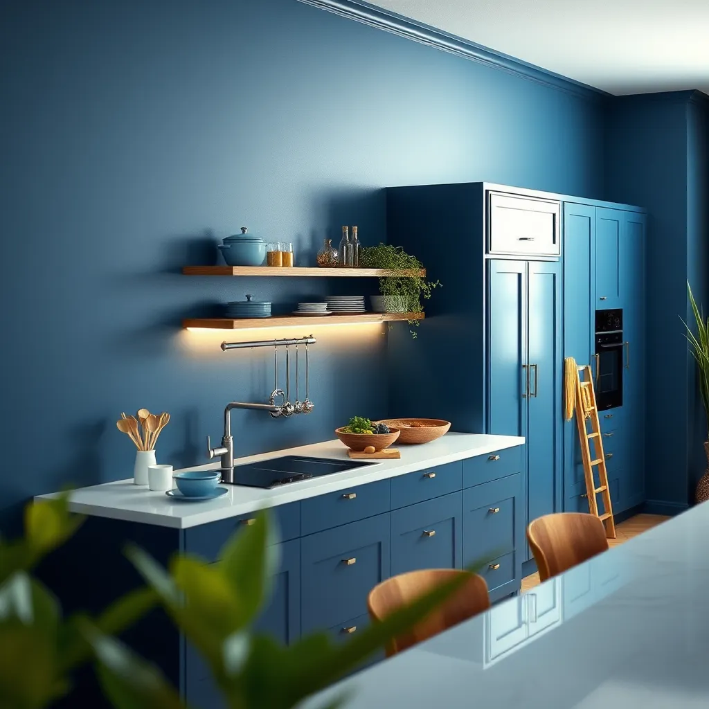 Innovative Blue Kitchen Wall Decor Ideas for Your Home