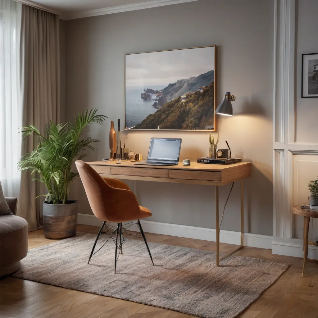 Exploring Hidden Work Desks: Aesthetic and Efficiency