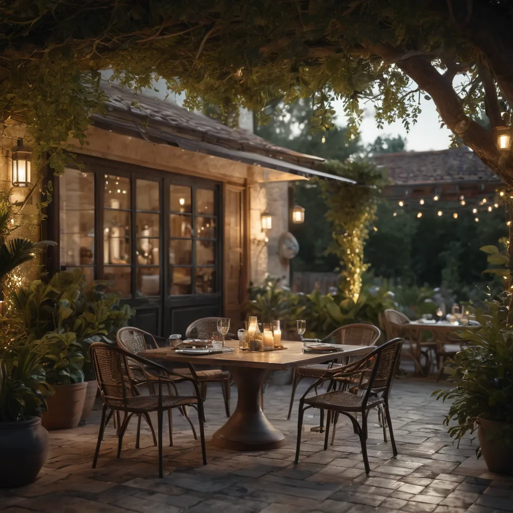 Innovative Principles of Outdoor Dining Design