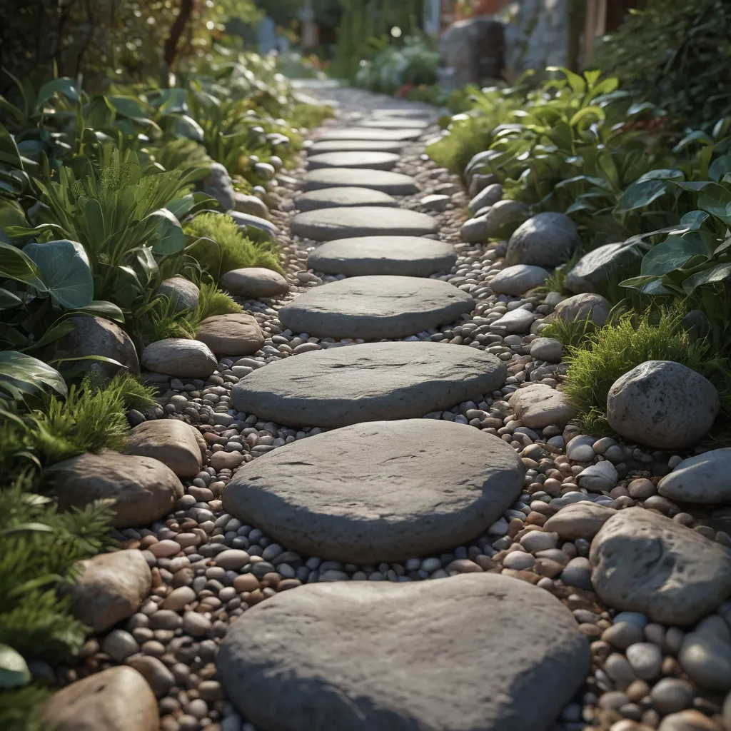 Creative Landscaping with River Rock Ideas