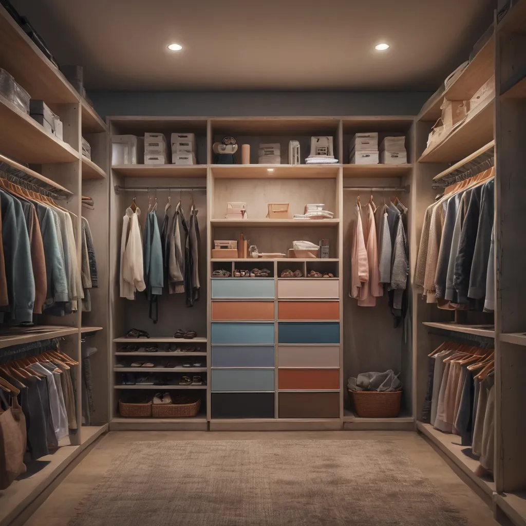 Mastering Closet Organization: The Color Approach