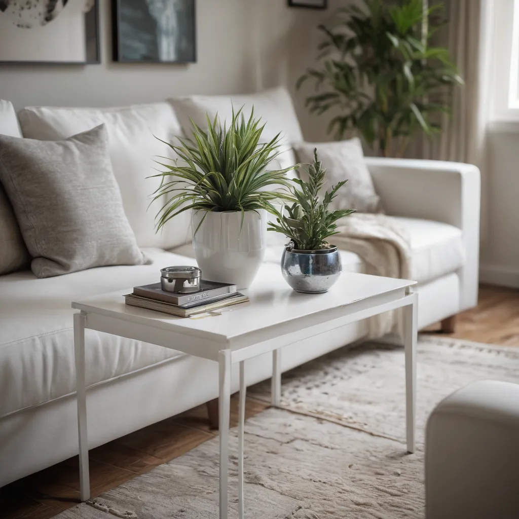 The Role of Small White Tables in Living Room Design