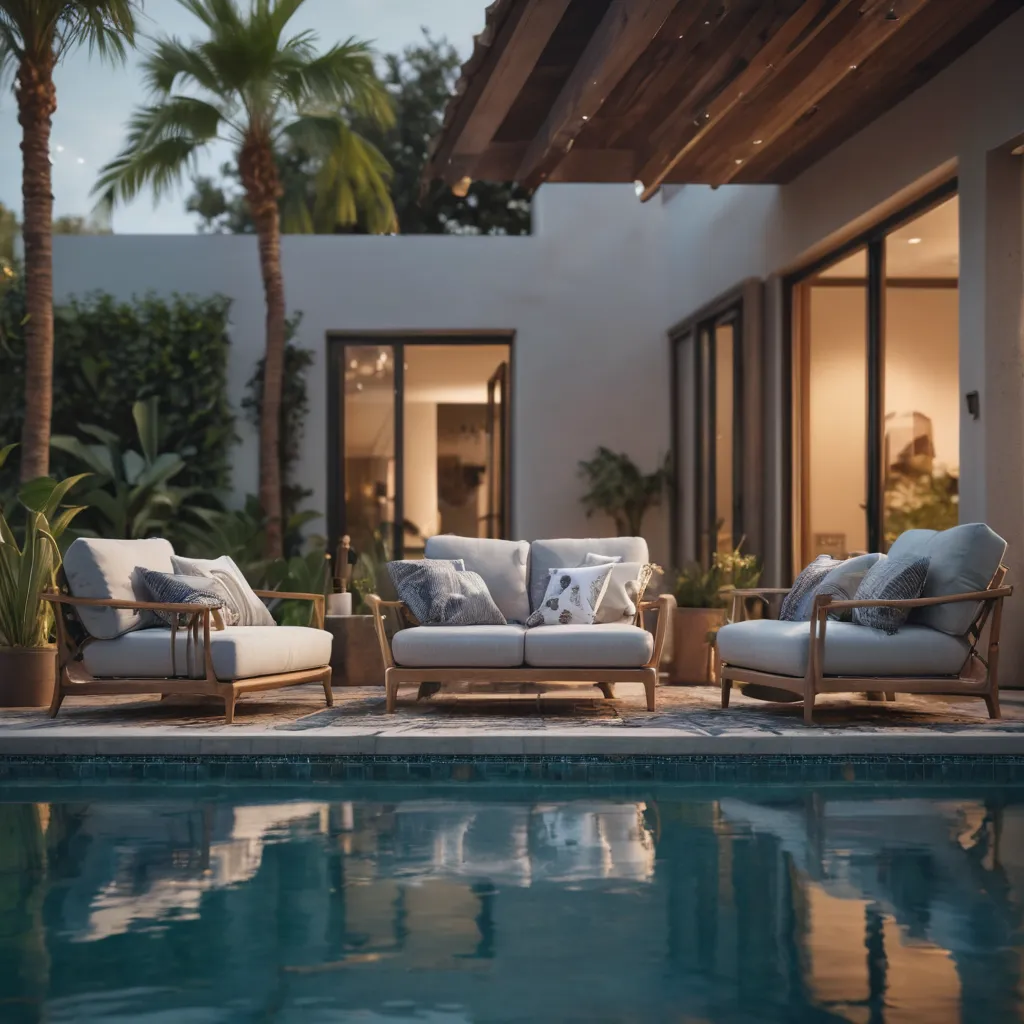 Enhance Your Outdoor Space with Poolside Conversation Sets